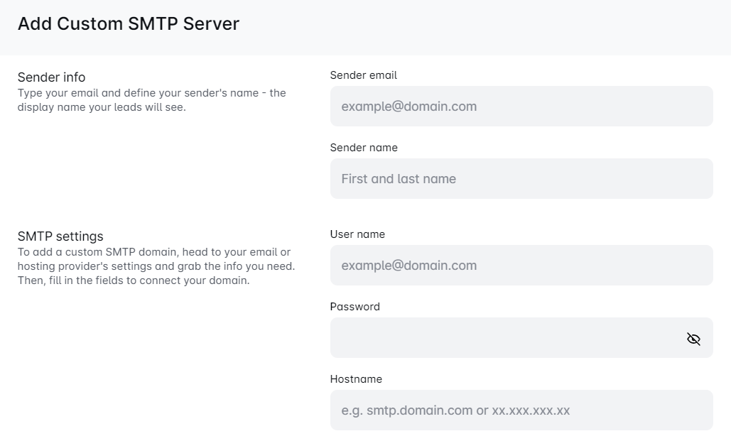 How to connect your email using Custom SMTP 📧 – Overlead